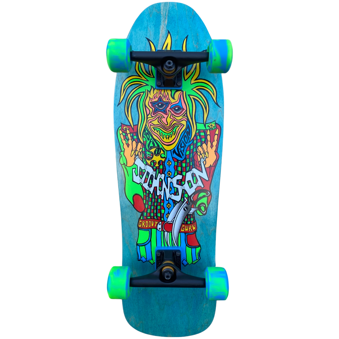 Vision Joe Johnson Groovy Guru Complete Skateboard - 9.5" x 30.5 ...