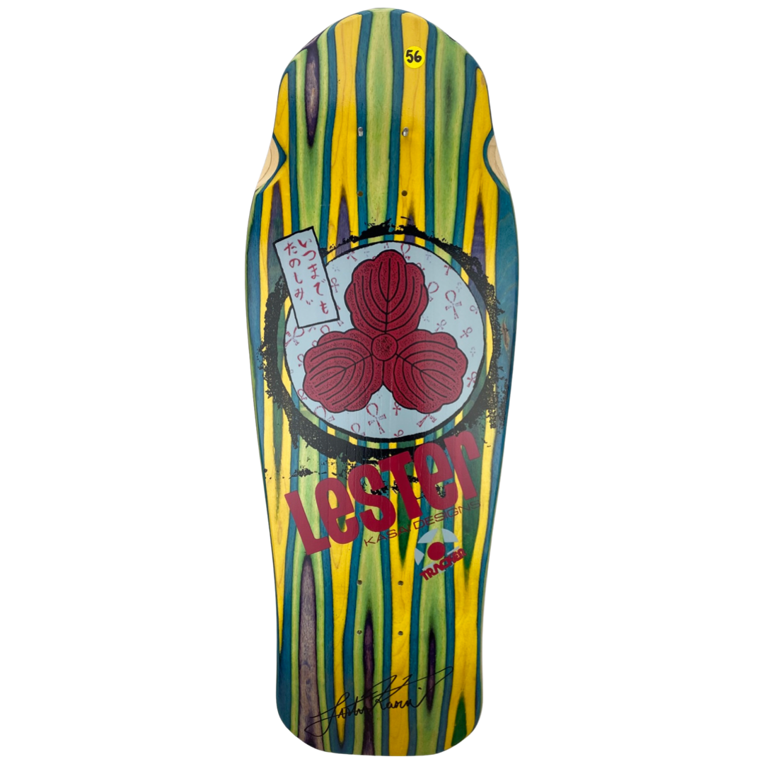 Tracker Lester Kasai Signed Oak Leaf Swirl -#56 Limited Deck - 10 3/8 ...